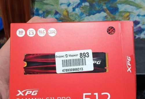 Ssd xpg s11 pro 512 gb