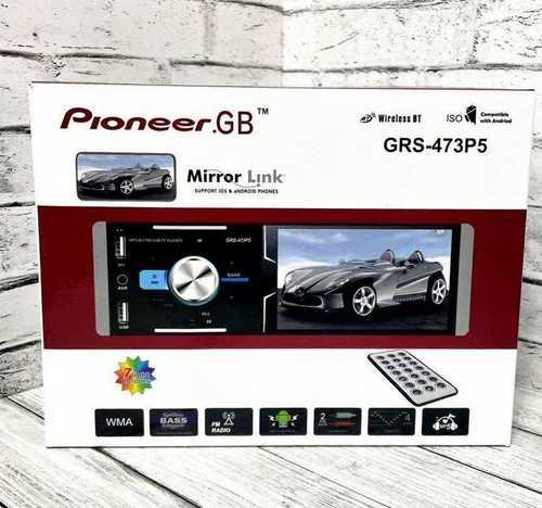 Магнитола 1din Pioneer.Gb GRS-473P5