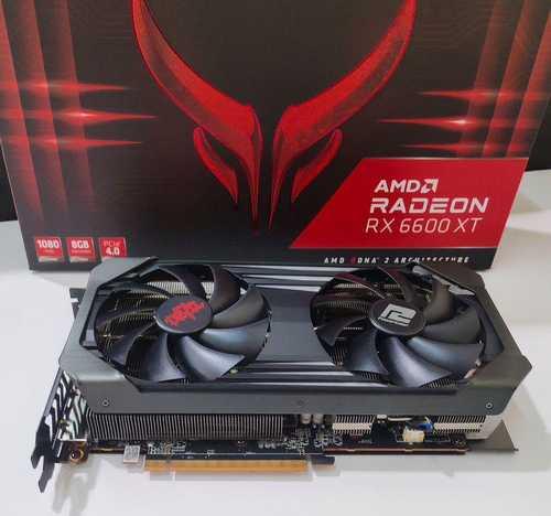 Видеокарта PowerColor Radeon RX 6600XT Red Devil