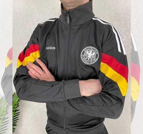 Костюм спортивный adidas "DFB" (black)