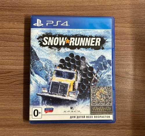Snowrunner на пс4 и пс5 Русская версия