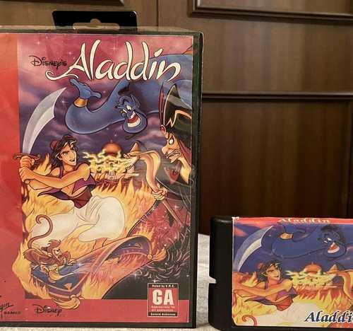 Aladdin Sega картридж биг бокс