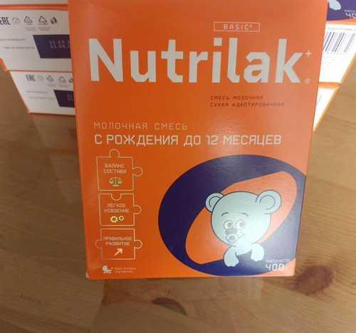 Детская смесь nutrilak basic 1 400 гр 6 пачек