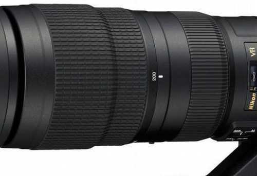 Обьектив nikon Af-s nikkor 200-500mm f/5.6e ed vr