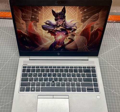 14" HP EliteBook 745 G6, Ryzen 5 PRO, RAM 8 ГБ, 256 ГБ, Radeon Vega 8