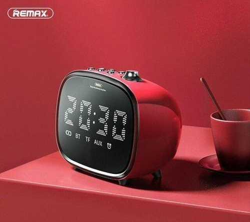 Bluetooth колонка часы радио будильник Remax RBM52
