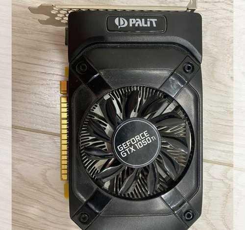 Видеокарта gtx 1050 ti palit