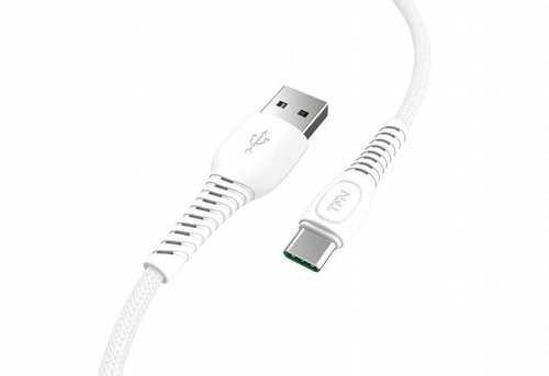 Дата-кабель TFN USB - Type-C, forza 1 м, белый
