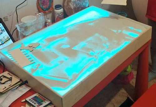Световой стол-планшет для рисования песком