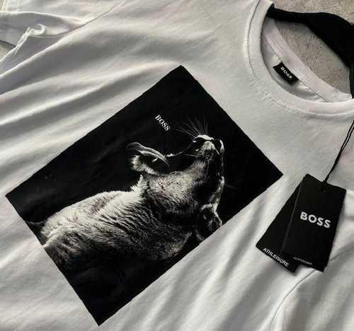 Футболка Hugo Boss пантера мужская