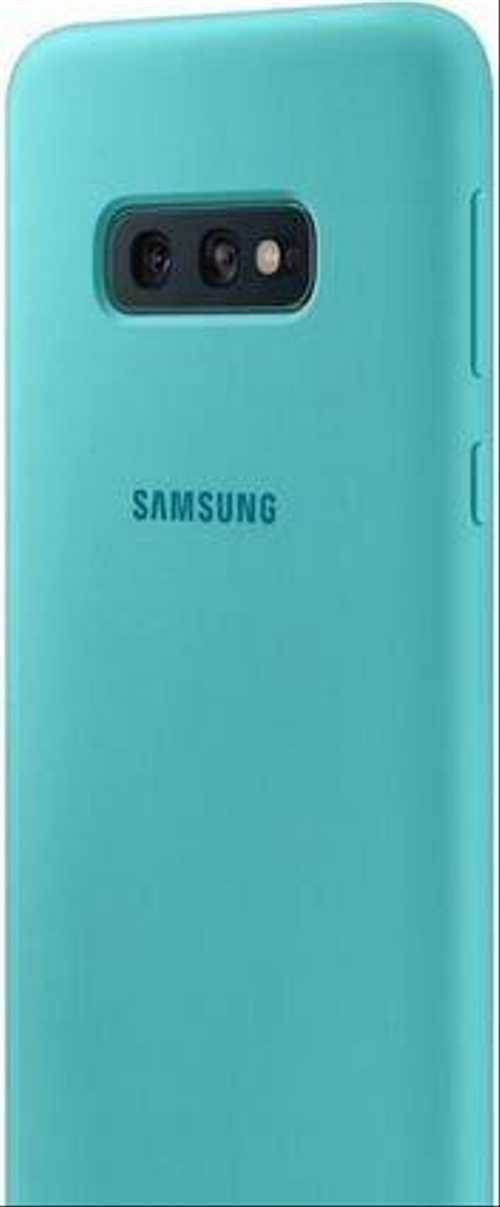 Оригинал Silicone Cover для Samsung S10e (Зелёный)