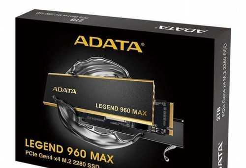 Новый SSD M.2 A-Data Legend 960 Max 2Тб