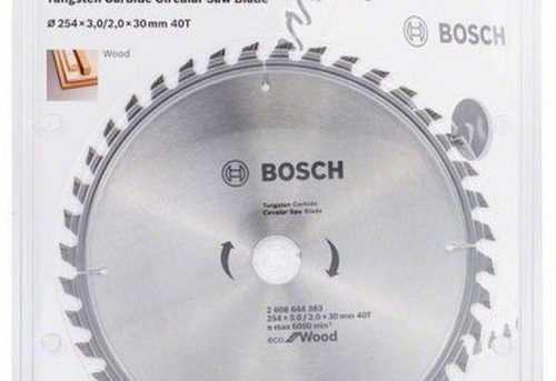 Пильный диск bosch 254x30-40T 2608644383