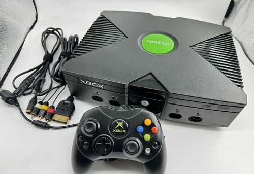 Xbox Original 320gb - 77 игр. Чип Aladdin Cerbios