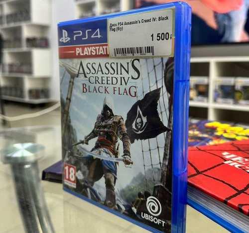 Assassins creed black flag ps4 Диск