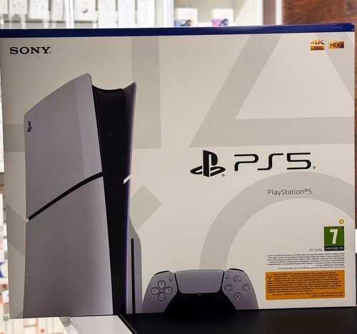 Sony Playstation 5 Slim, 1TB с дисководом CFI-2016