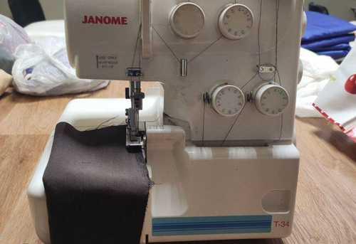 Швейная машина Janome т34