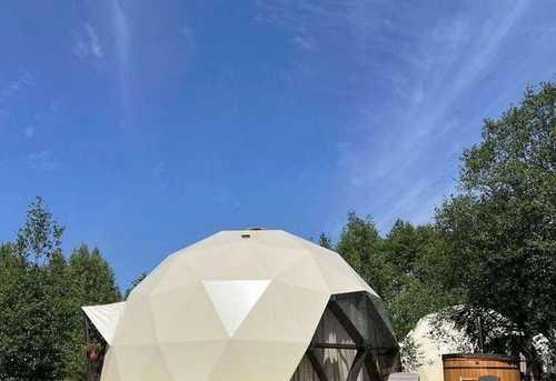 Глэмпинг шатер сфера диаметр 7м