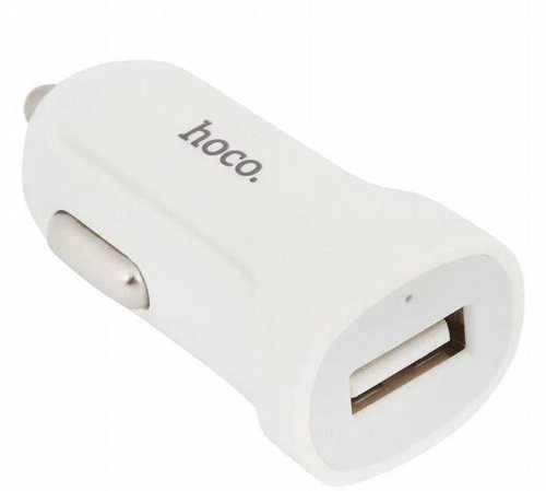Автомобильное зарядное устройство hoco 1USB Z2 se