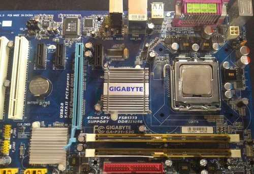 Материнская плата gigabyte ga-p31-s3g