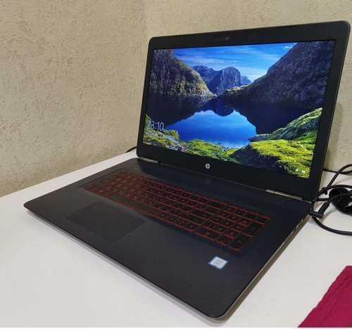 Большой игровой ноутбук HP omen 17