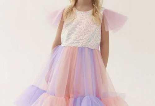 Платье на выпускной для девочки 7-8 лет