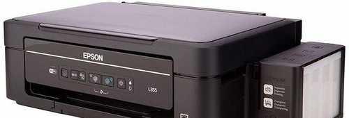 Принтер Epson l355 под ремонт или на запчасти
