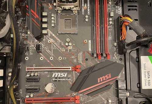 Msi b360 gaming plus,i5 8400,ddr 4 16gb