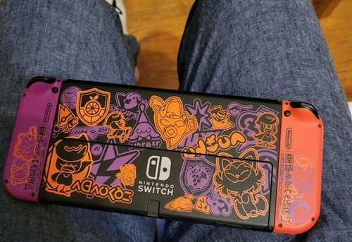 Nintendo switch oled pokemon limited edition +игры