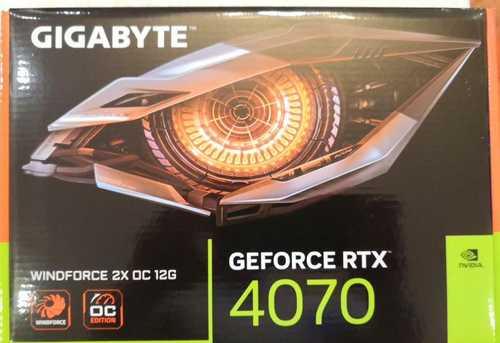 Gigabyte rtx 4070 windforce oc