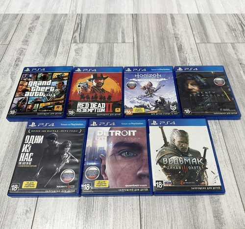 Диски для Sony PlayStation 4