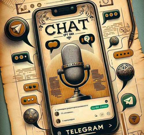 Chat gpt 4o в Telegram без VPN   Голосовой ввод