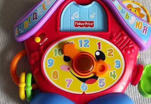 Часы развивающие игрушки fisher price