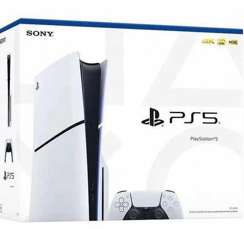 Sony PlayStation 5 Slim Blu-Ray Edition, 1000 ГБ