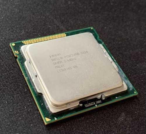 Процессор intel Pentium G620