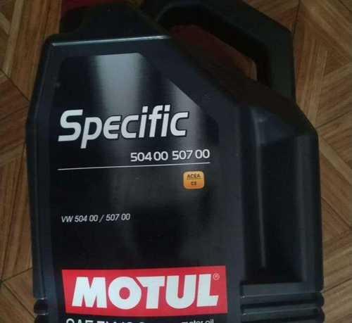 Продаю масло motul specific 5W-30 допуск 504/507