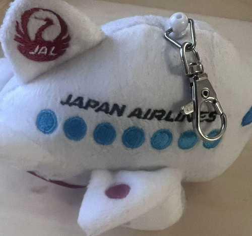 Мягкая игрушка брелок Japan Airlines