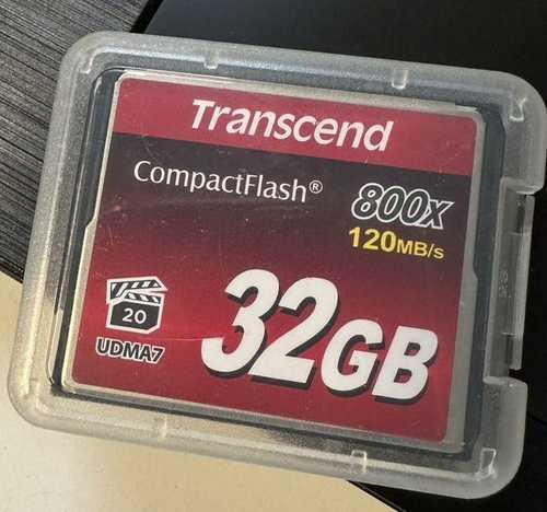 Карта памяти compact flash 32 Гб