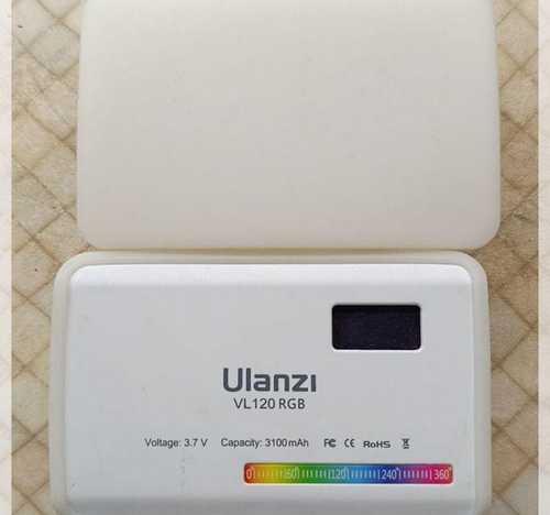 Ulanzi vl120 rgb
