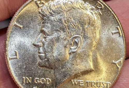 1/2 доллара 1964 США Кеннеди в наличии 2 шт