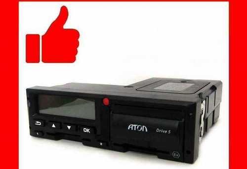 Тахограф Атол 5 Drive с установленным скзи
