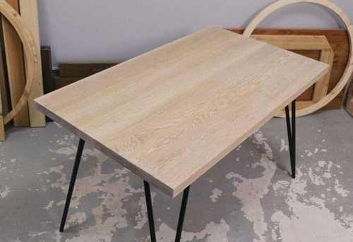 Кухонный стол из массива "белёного" дуба