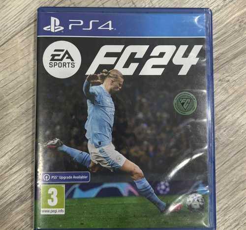 Диск FC 24 (FIFA 24) для PlayStation 4/5 RU