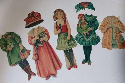 Бумажная кукла СССР