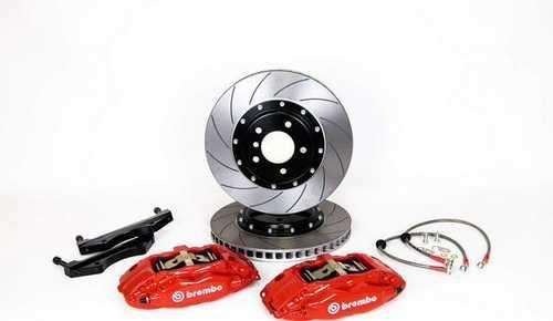 Тюнинг тормозов VW Polo R WRC Brembo F50 усиленные