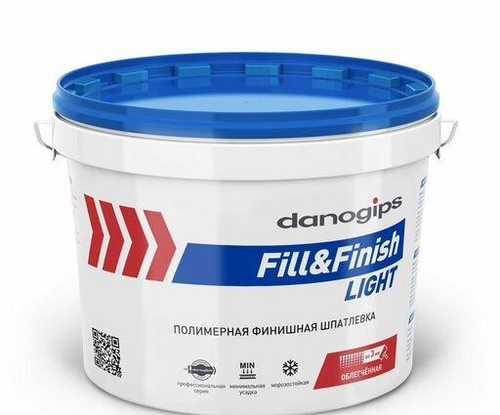 Danogips fill&finish light шпатлевка финишная