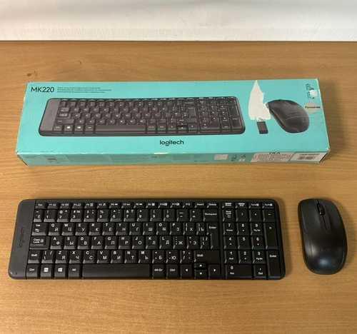 Беспроводная Клавиатора   мышь logitech mk220