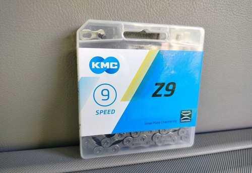 Новая цепь KMC Z9, 116 звеньев, 9 скоростей