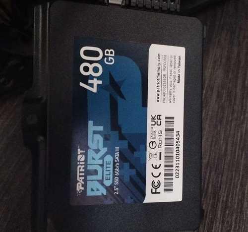 SSD Patriot Burst Elite 480GB