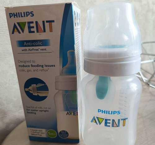 Бутылочка антиколиковая Philips avent б/у, 260мл